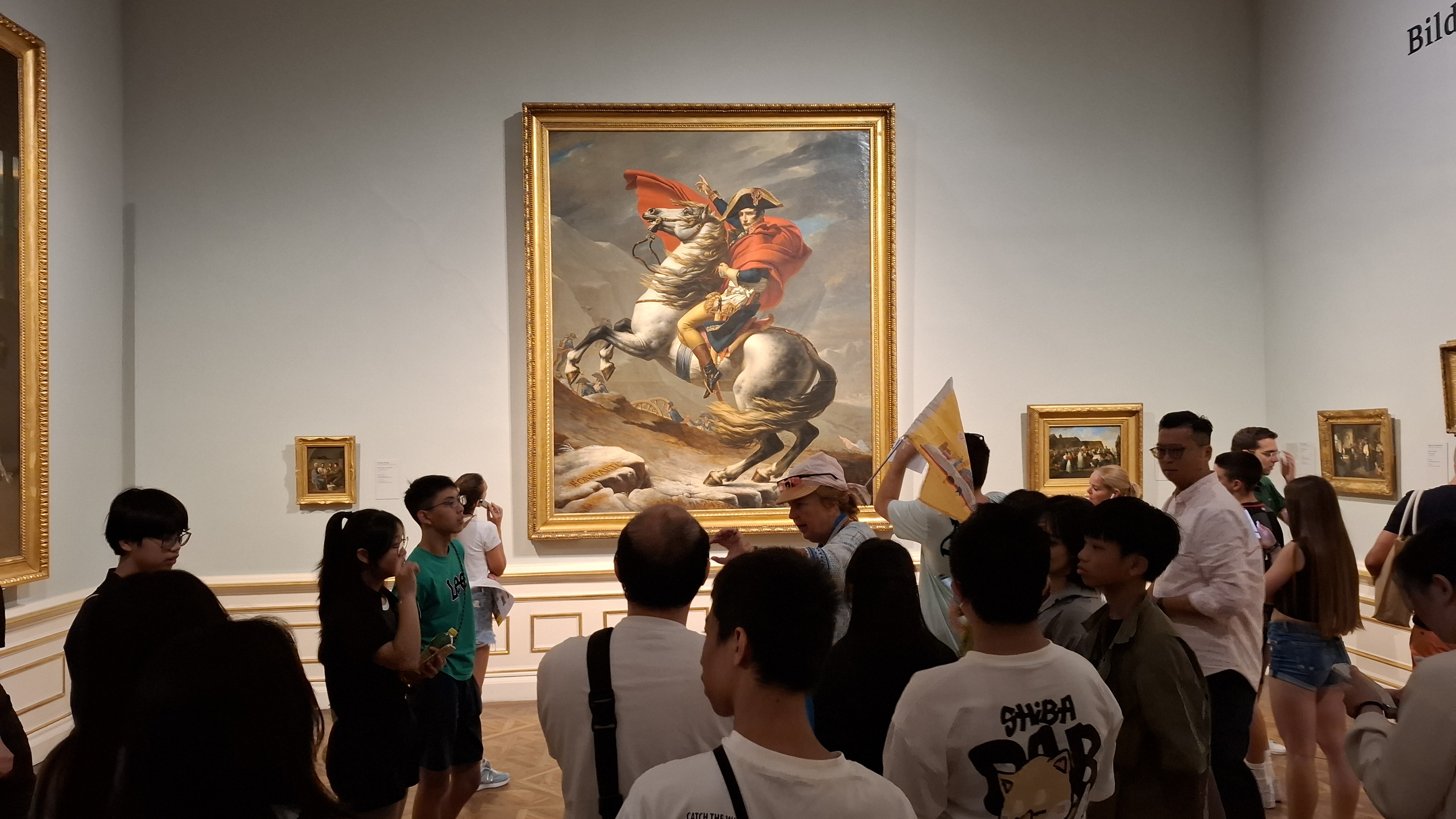 Viewing the renowned painting of Napoleon was a truly enlightening experience..jpg | w.TNKJSC